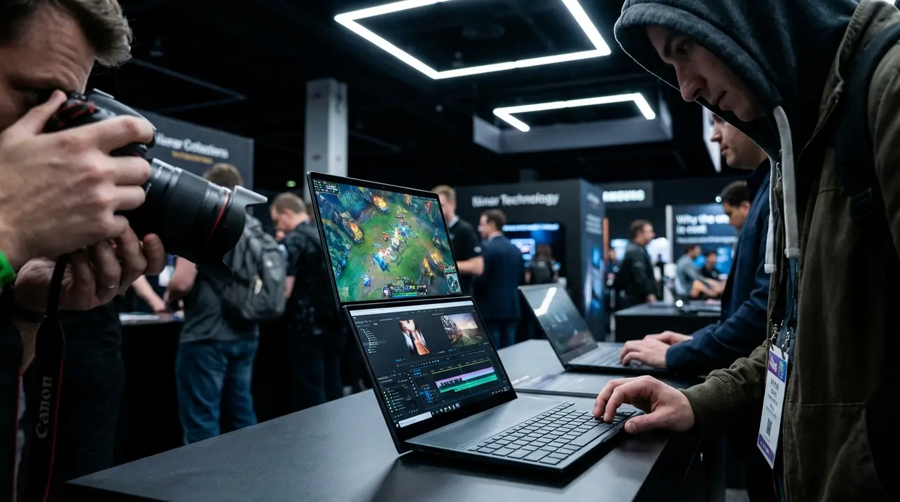 Outpoll | 华硕ROG Zephyrus Duo双屏游戏本于CES 2026亮相