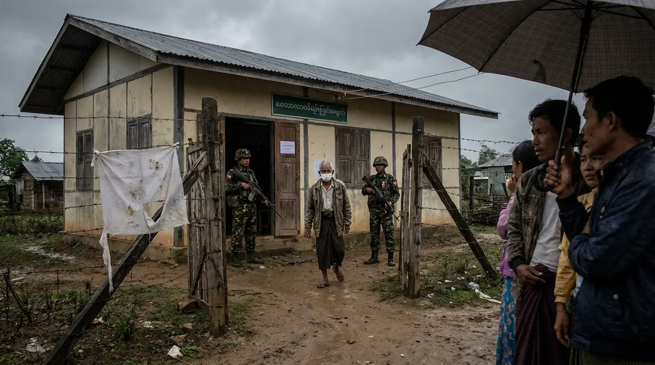 Outpoll | La BBC informa sobre las elecciones en Myanmar en medio de la ...