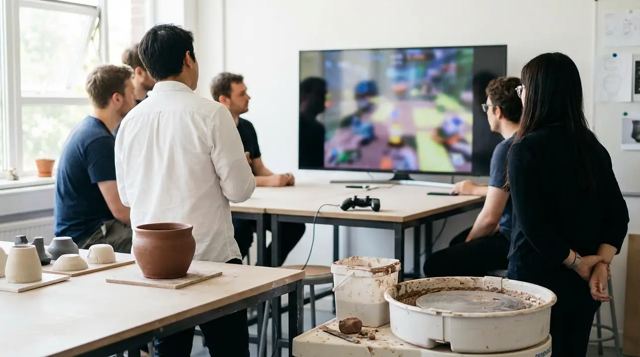 Outpoll | Double Fine announces multiplayer pottery game Kiln for 2026