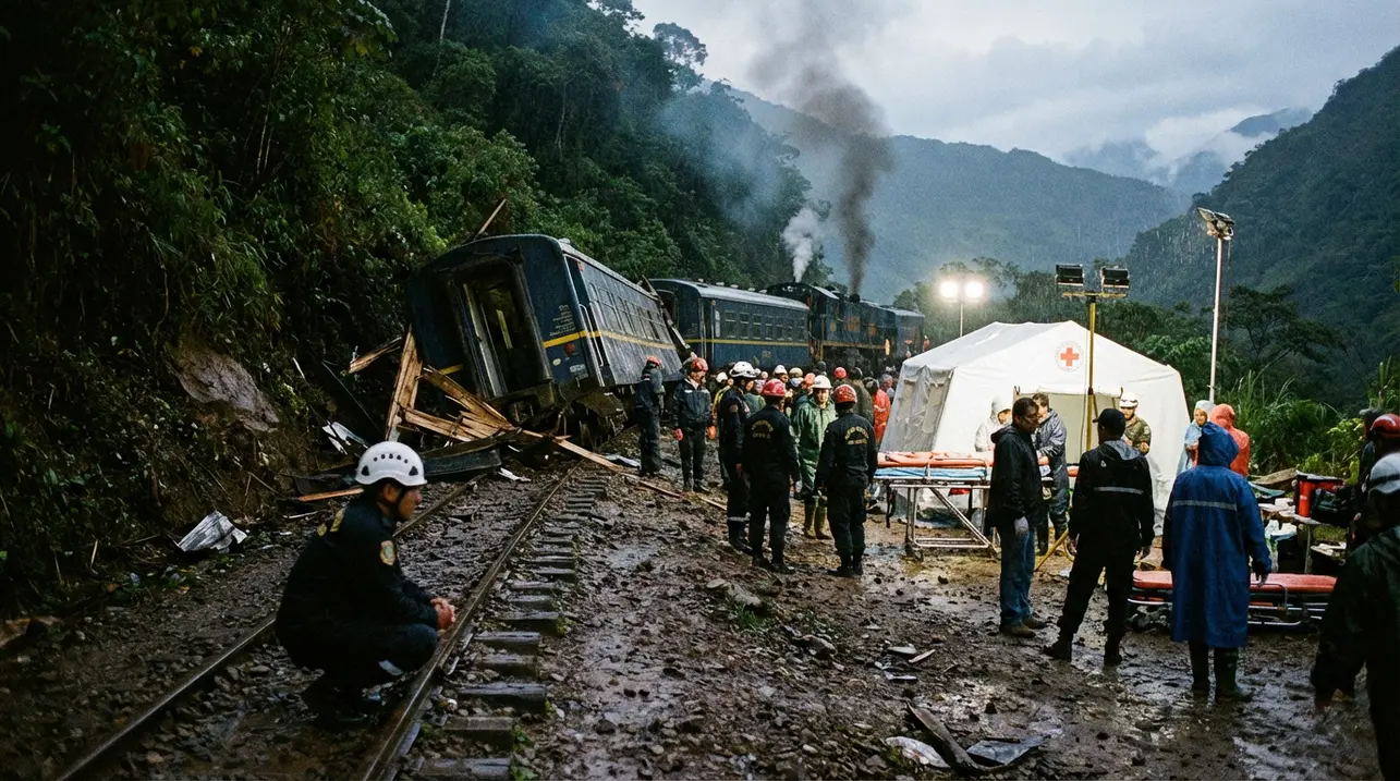 Outpoll | Machu Picchu train derailment kills driver, injures dozens.