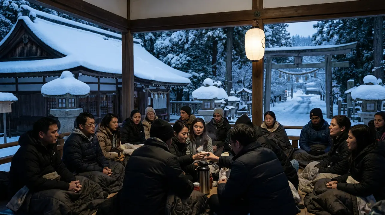Outpoll | Mais de 100 pessoas abrigam-se em santuário japonês após ...