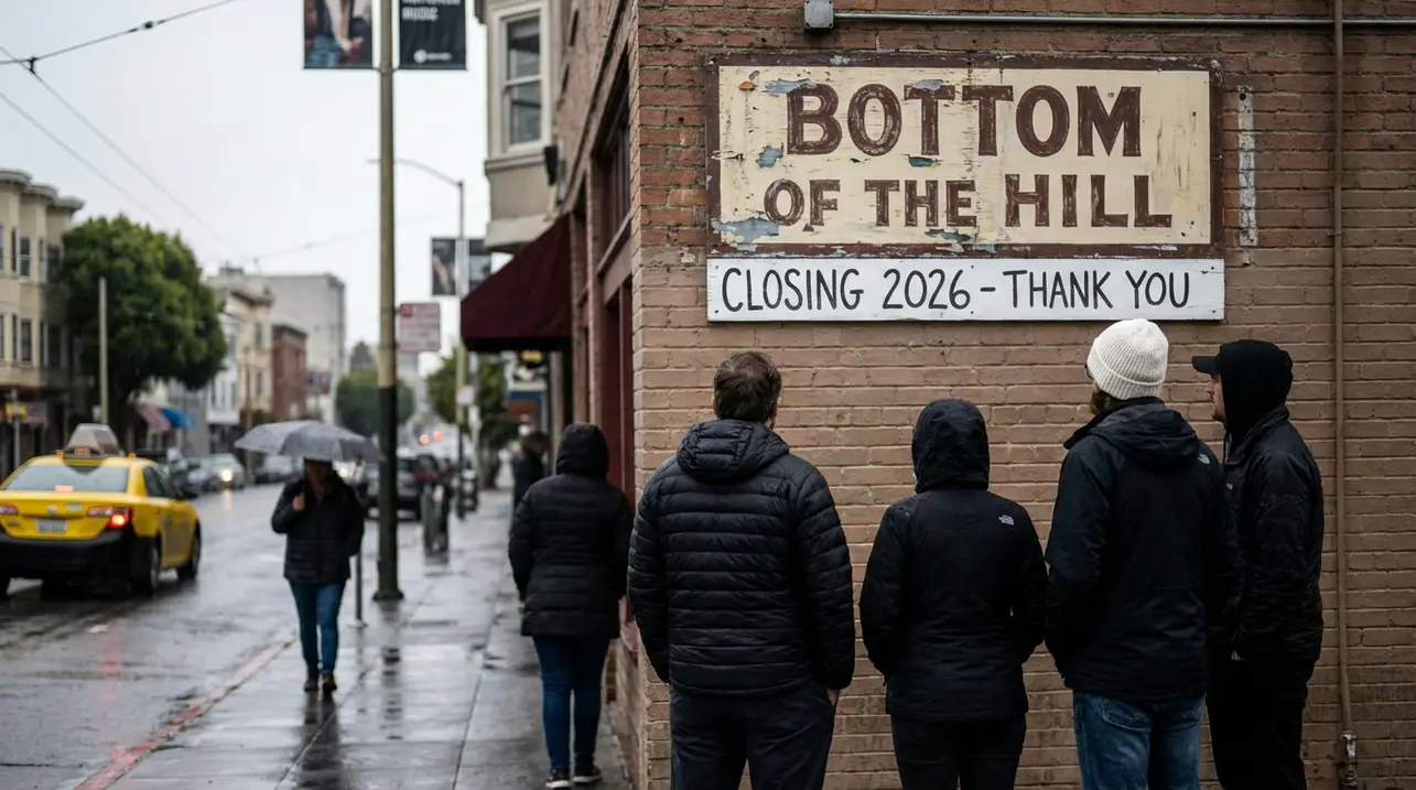 Outpoll | El club de San Francisco Bottom Of The Hill cierra tras 35 años
