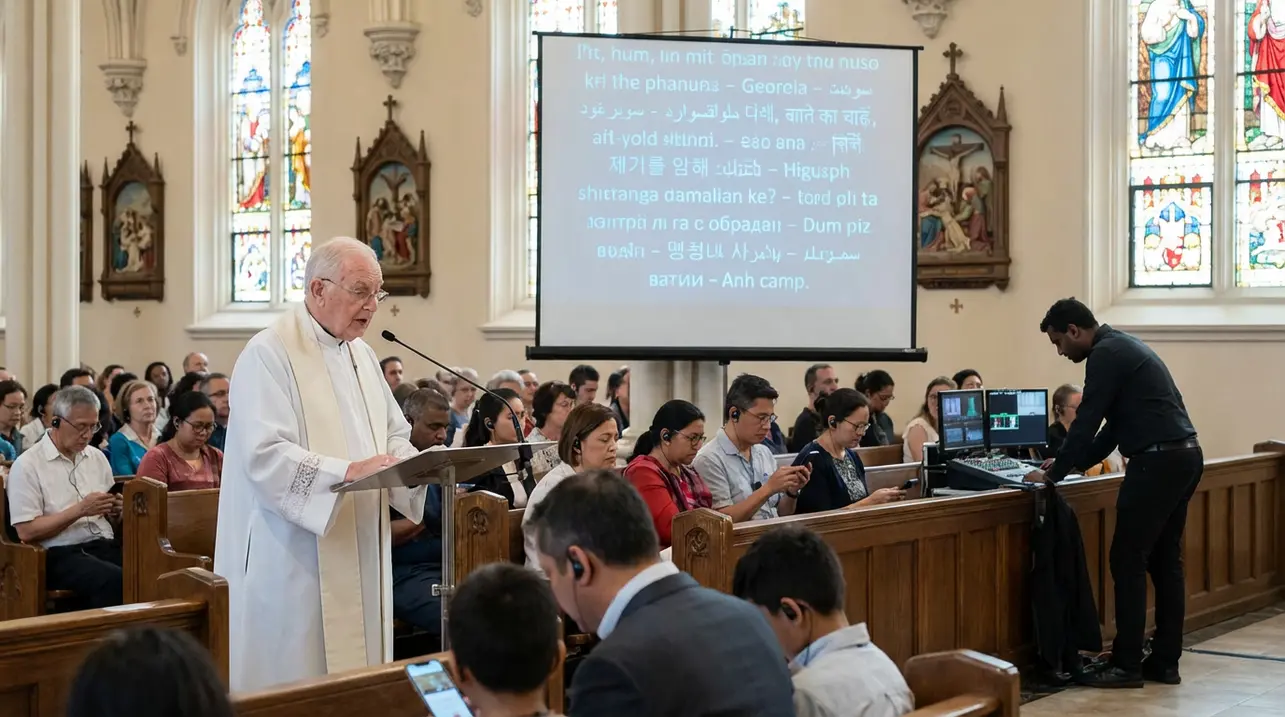 Outpoll | The Vatican introduces AI-assisted live translation for Mass ...