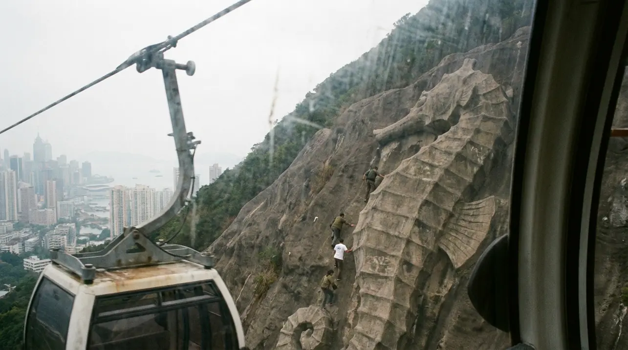 Outpoll | Video viral muestra a excursionistas escalando una pendiente ...