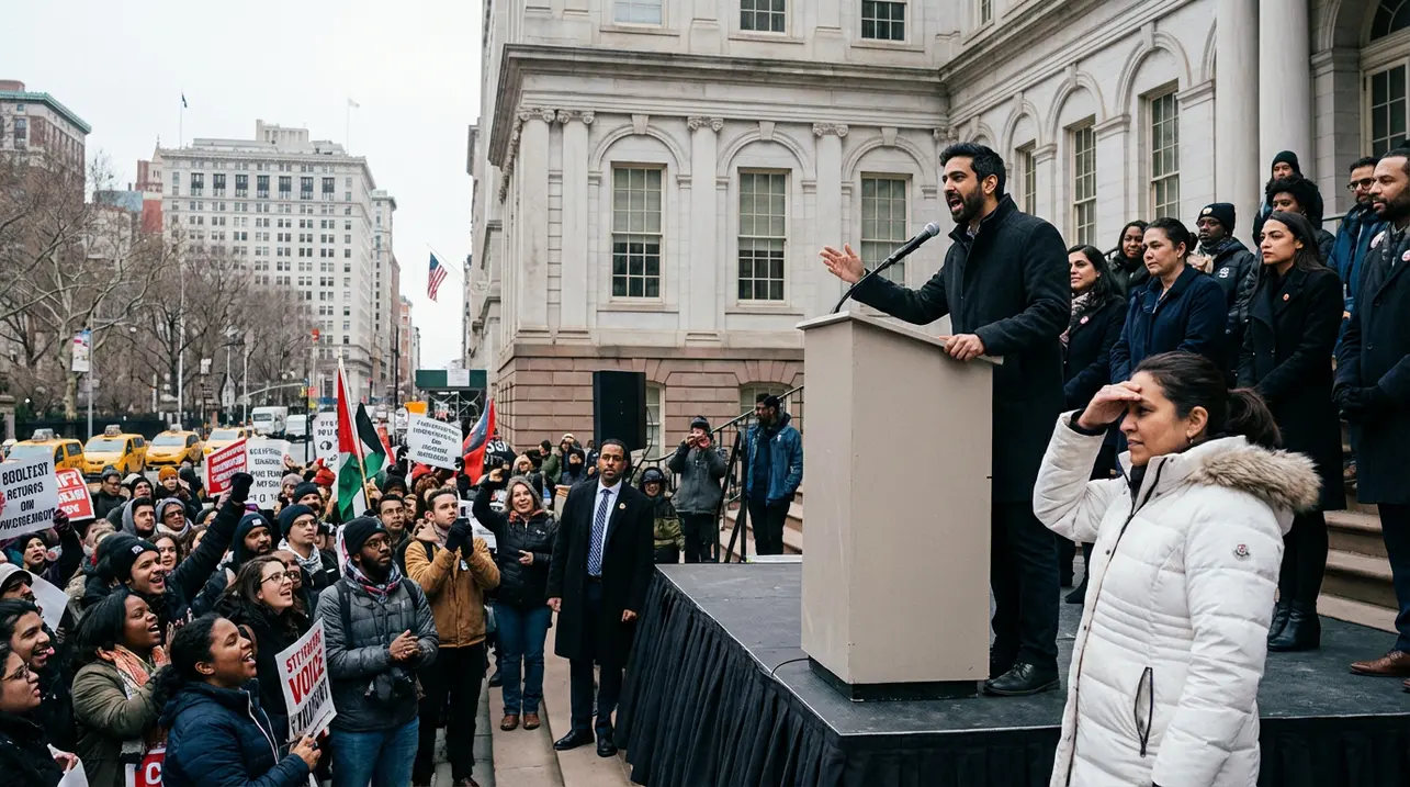 Outpoll | El discurso inaugural de Zohran Mamdani como alcalde de Nueva ...
